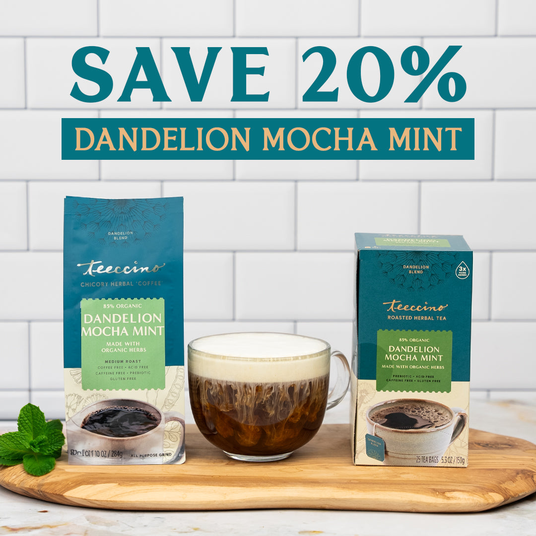 Deliciouschocolate mint tea Recipe Make Today at Home - Teeccino