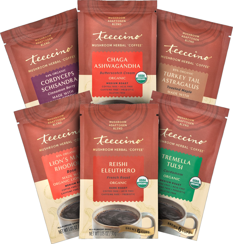 Teeccino Herbal Coffee and Herbal Tea Coffee Alternative
