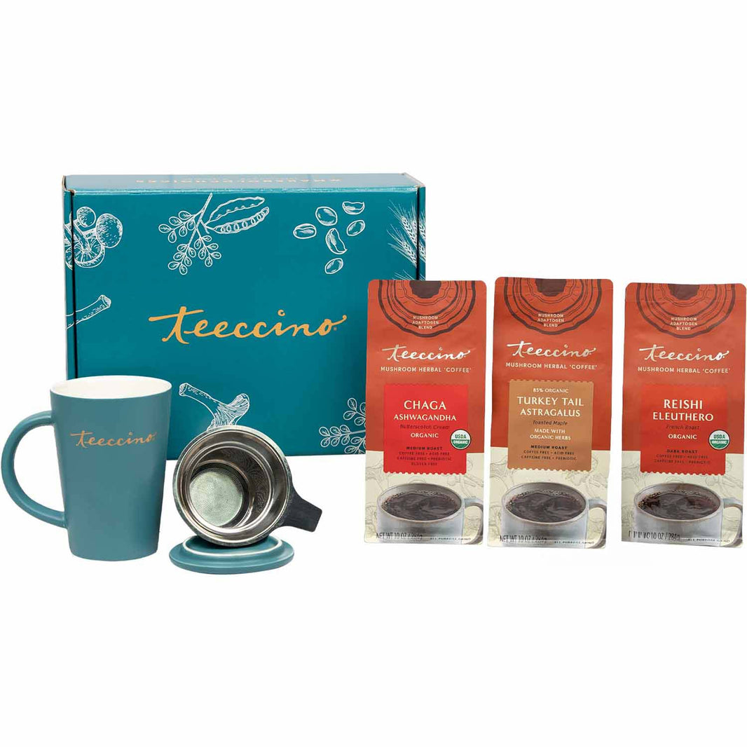 Teeccino Herbal Coffee and Herbal Tea Coffee Alternative