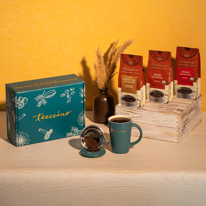 Teeccino Herbal Coffee and Herbal Tea Coffee Alternative